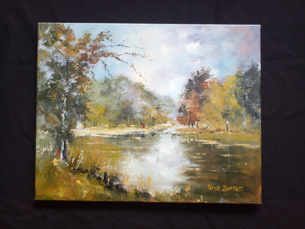 Lake Landscape Artist Peter Barrettt - Food4Futures